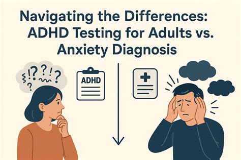 Navigating The Differences Adhd Testing For Adults Vs Anxiety