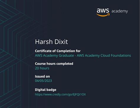 harsh dixit on linkedin aws training cloud itm awscloud