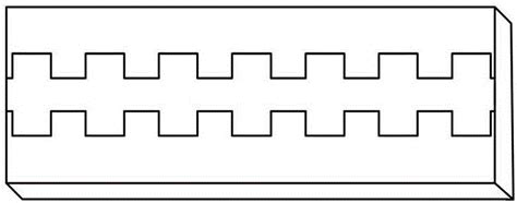 Large Period Prague Waveguide Grating Structure And Preparation Method