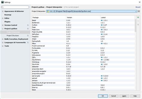 Setup For Development With PyCharm Dragonfly Documentation