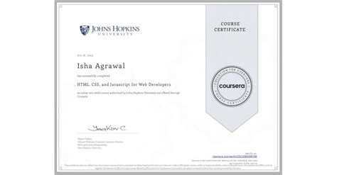 isha agrawal on linkedin webdevelopment johnshopkinsuniversity