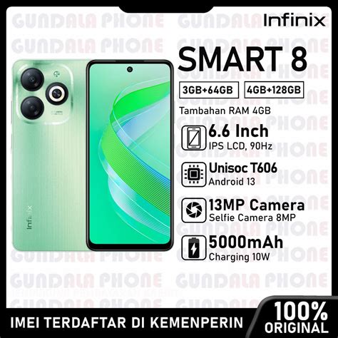 Jual Infinix Smart Garansi Resmi Shopee Indonesia