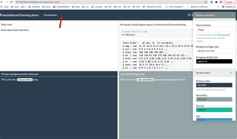 Themable Flexdashboard Navigation Tabs Ux Issues Issue Rstudio Flexdashboard Github