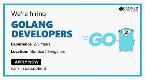 Clover Infotech On Linkedin Golang Golangdeveloper Hiring