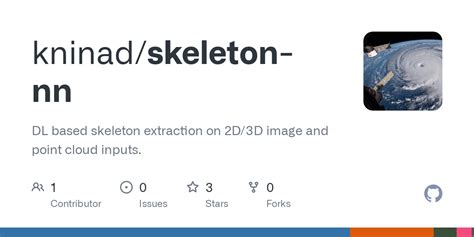 GitHub Kninad Skeleton Nn DL Based Skeleton Extraction On D D Image And Point Cloud Inputs