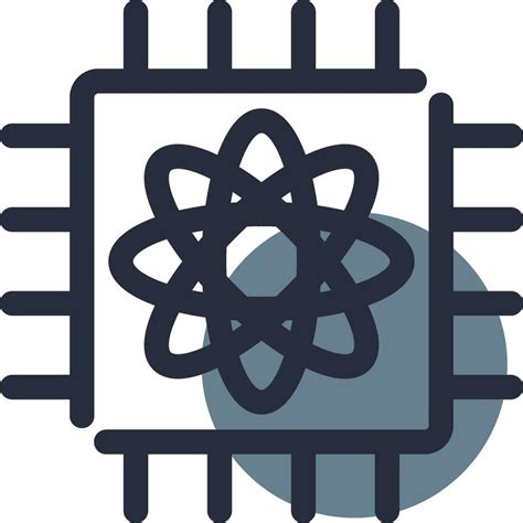 Quantum Computer Creative Icon Design 31487052 Vector Art At Vecteezy