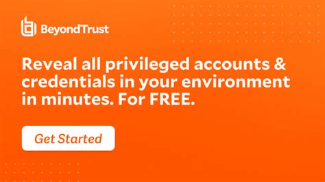 Beyondtrust On Linkedin Privileged Account Discovery Application No… Beyondtrust