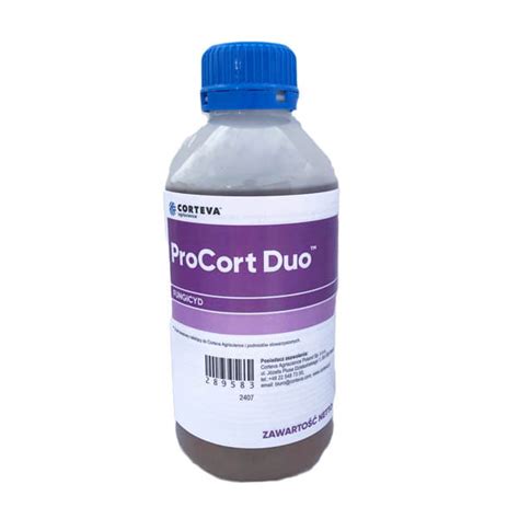 Procort Duo 1l Protiokonazol Proquinazid Cena Opinie Superplonypl