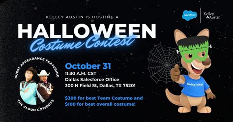 👻 Attention Friends At The Dallas Salesforce Office Were Hosting A Halloween Costume Contest