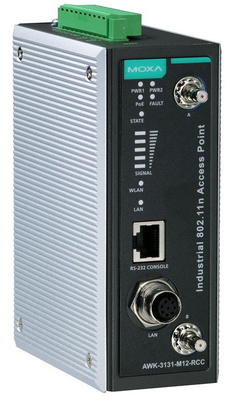 Moxa Awk 3251a M12 Rcc Industrial Grade Ap Client Installation Guide