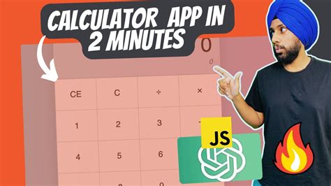 Build Calculator App Using Chatgpt In 2 Minutes Chatgpt Tutorials