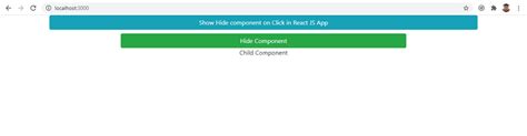 How To Show And Hide Components In React