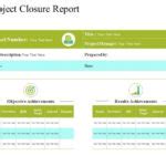 Project Closure Report Template Ppt PROFESSIONAL TEMPLATES PROFESSIONAL TEMPLATES
