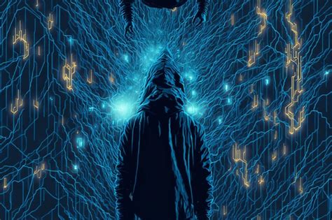 Ai And Hackers Navigating The Future Of Cybersecurity Premium Ai Generated Image