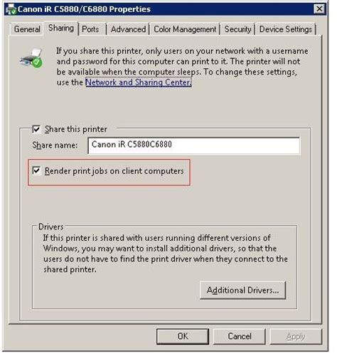 Windows 7 Print Server Installation And Configuration
