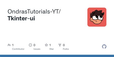 Github Ondrastutorials Yt Tkinter Ui