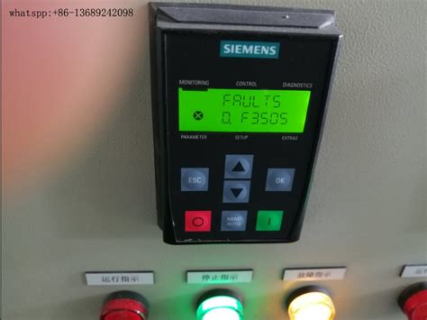 Siemens Vfd Variable Frequency Drive Fault Analysis And Treatment Methods