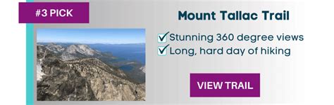 20 Lake Tahoe Hiking Trails For The Best Views ⋆ My Travel Obsession