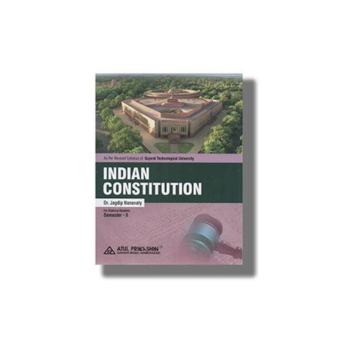 Indian Constitution New Syllabus 2025 26 Edition Gtu Diploma Engineering English Medium Book