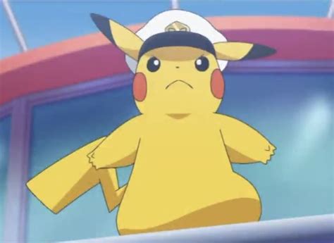 Captain Pikachu ⚡⚡ Pokemon Pikachu
