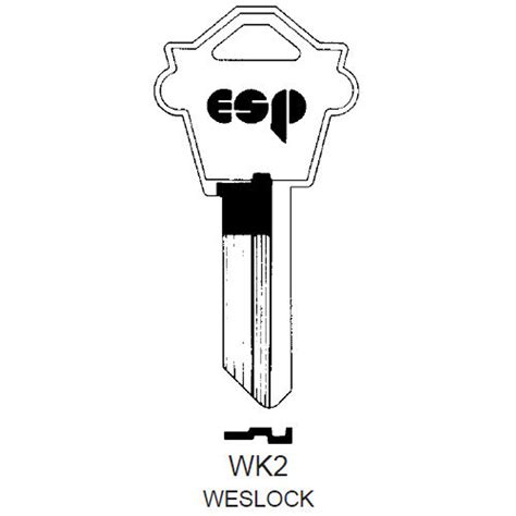 Esp Y14 Key Blank O1122ar