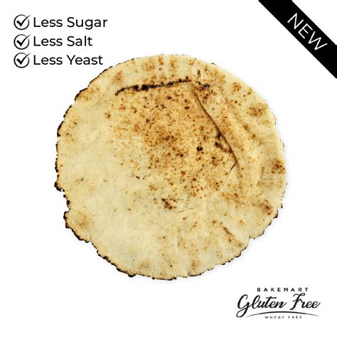 Arabic Bread 5 Pcs 225g Gf Bakemartathome