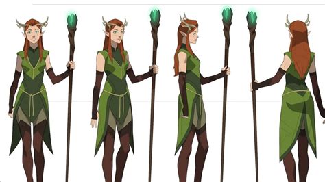 Character Designs By Phil Bourassa For The Legend Of Vox Machina Character Design Character