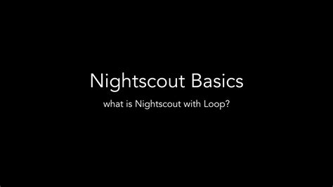Nightscout Basics YouTube