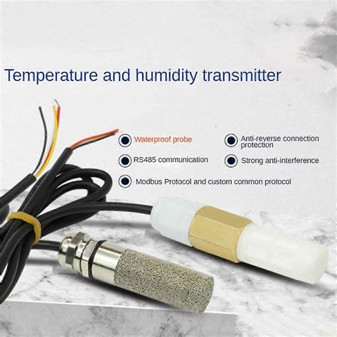 Dc5 28v Rs485 Temperature And Humidity Transmitter Modbus Xy Md03 Collector Temperature And