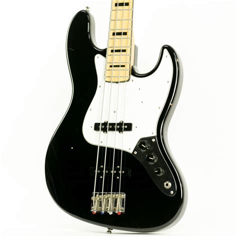 2000 Fender Geddy Lee Signature Jazz Bass Black Guitars Bass