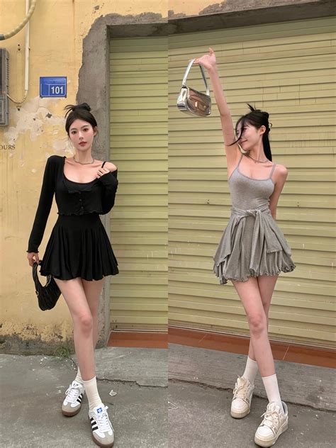 투피스 세트 여성 여름 블랙 긴 소매 태양 보호 가디건 겉옷 탑 Gyaru 허리 포옹 A 라인 스커트 슬링 드레스 Aliexpress