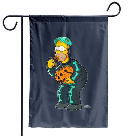 Bart Simpson Garden Flags The Simpsons Homer Candy Feast Treehouse Of