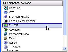 ANSYS FLUENT 12.1 in Workbench User's Guide - 1.3.2 Creating FLUENT-Based Component Systems