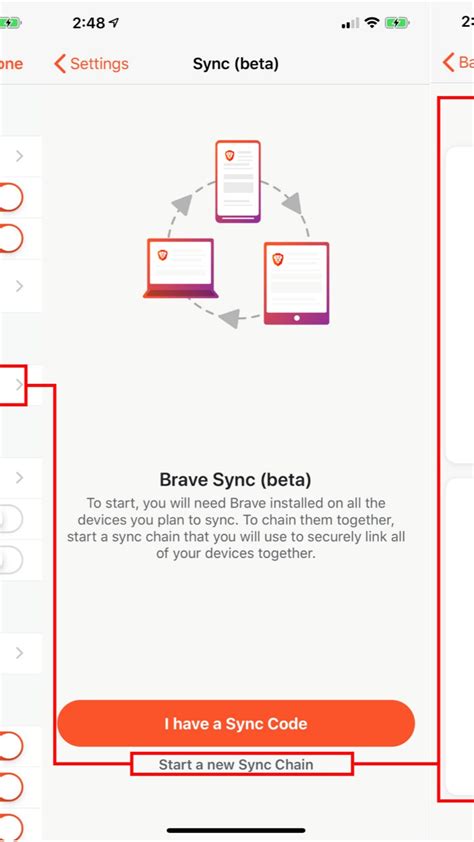 “scan sync code” button doesn t exist cannot scan to sync sync