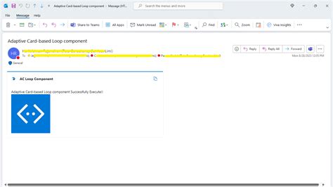 Messaging Extension With Adaptive Card Loop Components Code Samples