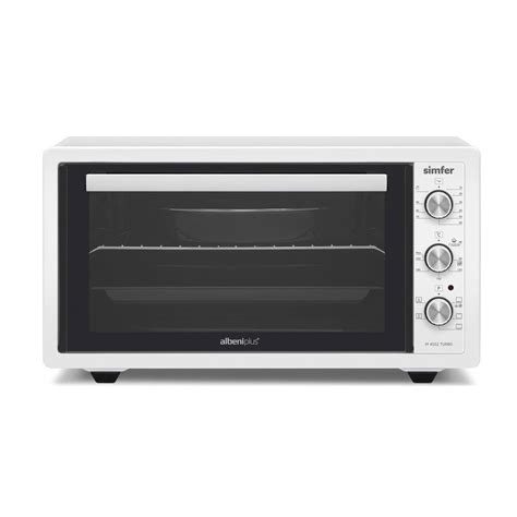 Simfer M 4502 Beyaz Turbo Albeni MIDI Fırın - Esme Avm
