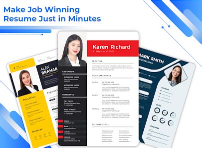 Resume Builder PDF CV Maker Apps On Google Play