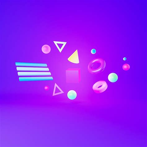 premium photo 3d rendering abstract