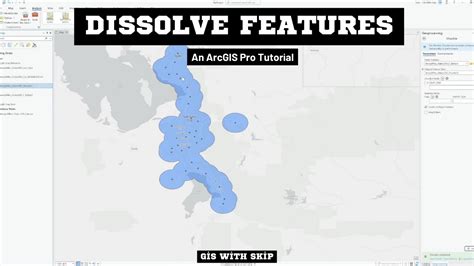 Dissolve Tool In Arcgis Pro Youtube
