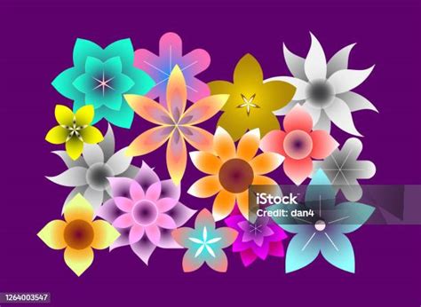 Desain Bunga Dekoratif Ilustrasi Stok Unduh Gambar Sekarang Bunga