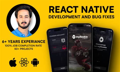 fix bugs and develop react native app by art graphicpro fiverr