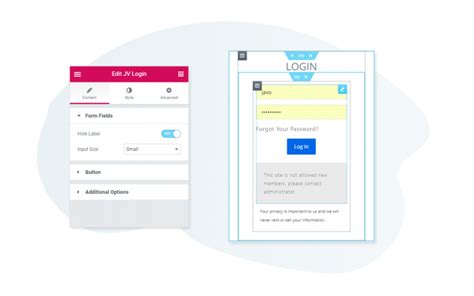 Login Sign Up Module Intro Javo Theme