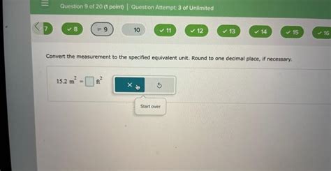 Solved Convert The Measurement To The Specified Equivalent