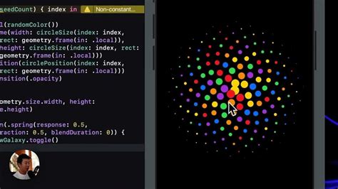 [gpt 4] 06 swiftui animate galaxy youtube