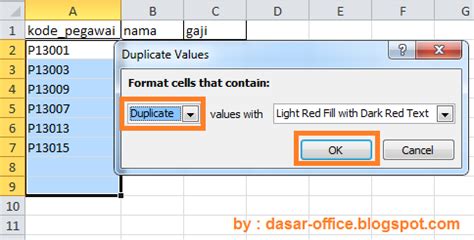 Cara Menghindari Duplicate Artikel Yang Sama Dalam Ms Excel Belajar Bersama