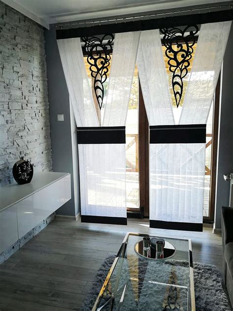 Firana Na Okno Tarasowe V Ka AŻur 12759581571 Allegropl