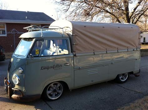 T1 Vw Bus Single Cab Pickup Vintage