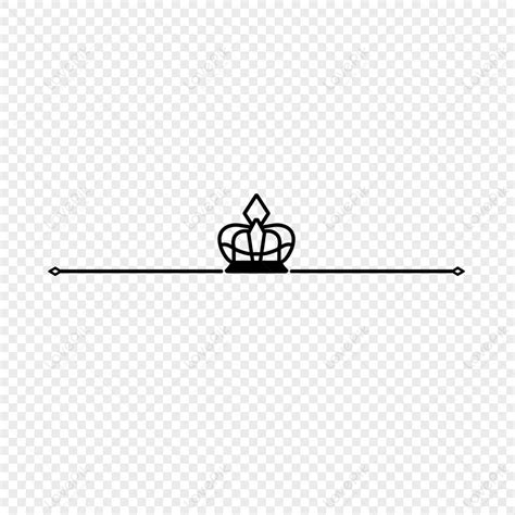 Simple Style Cute Crown Dividing Line Dividing Line Cute Dividers Free