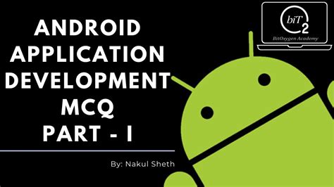 Online Mcq Preparationpart 1 Android Application Development