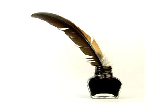 Inkwell and quill Stock Photo by ©bogdanwankowicz 1777106